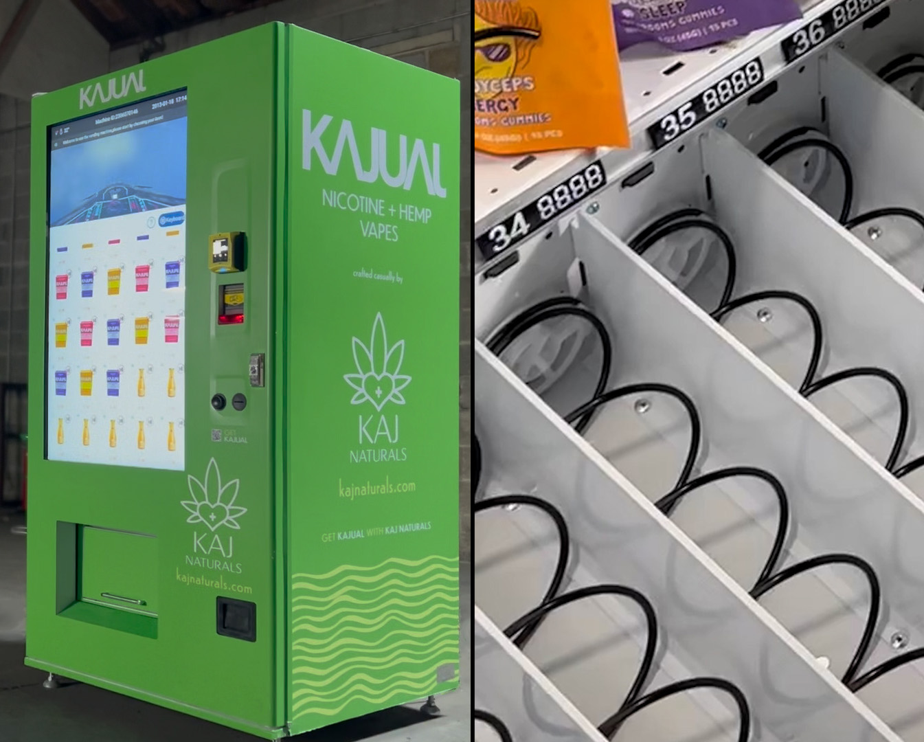 Start A Cannabis or Hemp Vending Company - KAJUAL Technologies™